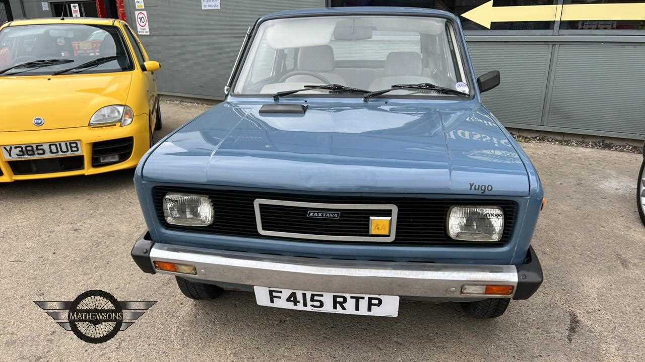 Lot 634 - 1989 ZASTAVA YUGO 311