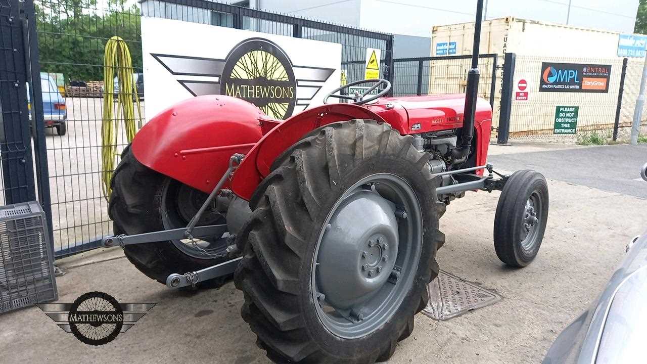 Lot 588 - 1959 MASSEY FERGUSON 35