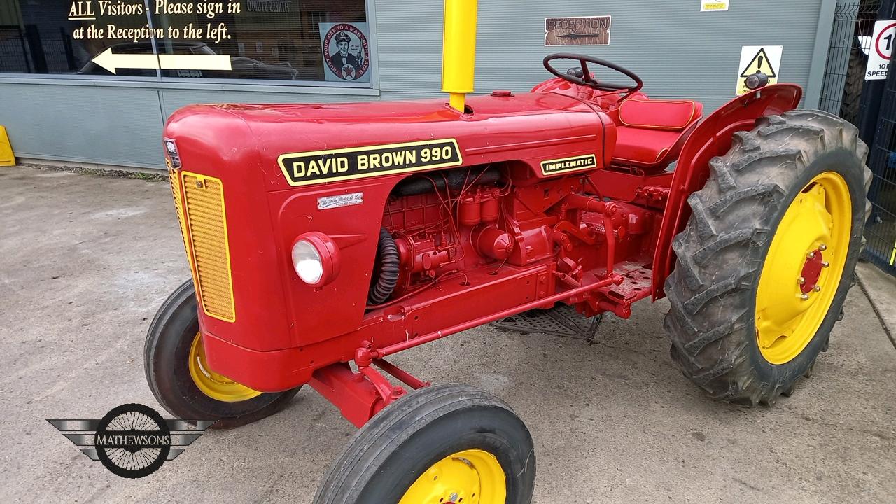 Lot 701 - DAVID BROWN TRACTOR