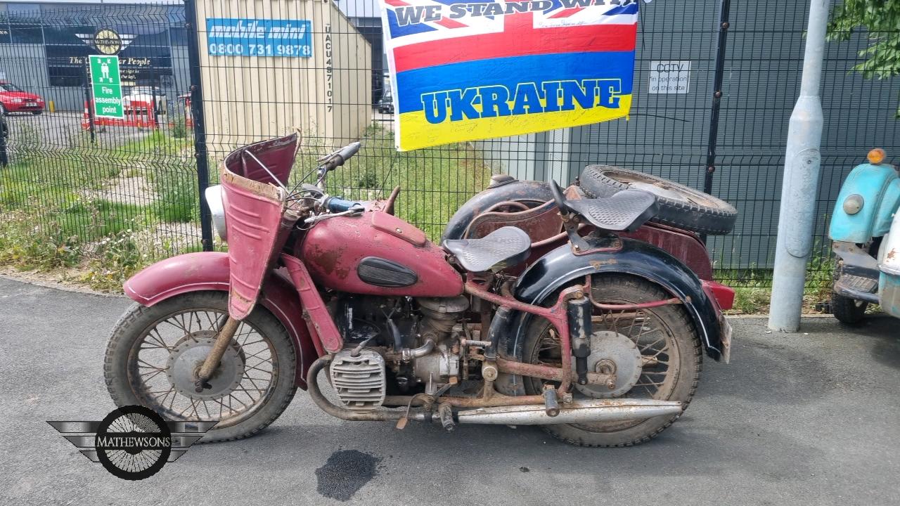 Lot 440 - UKRAINIAN MOTORCYCLE