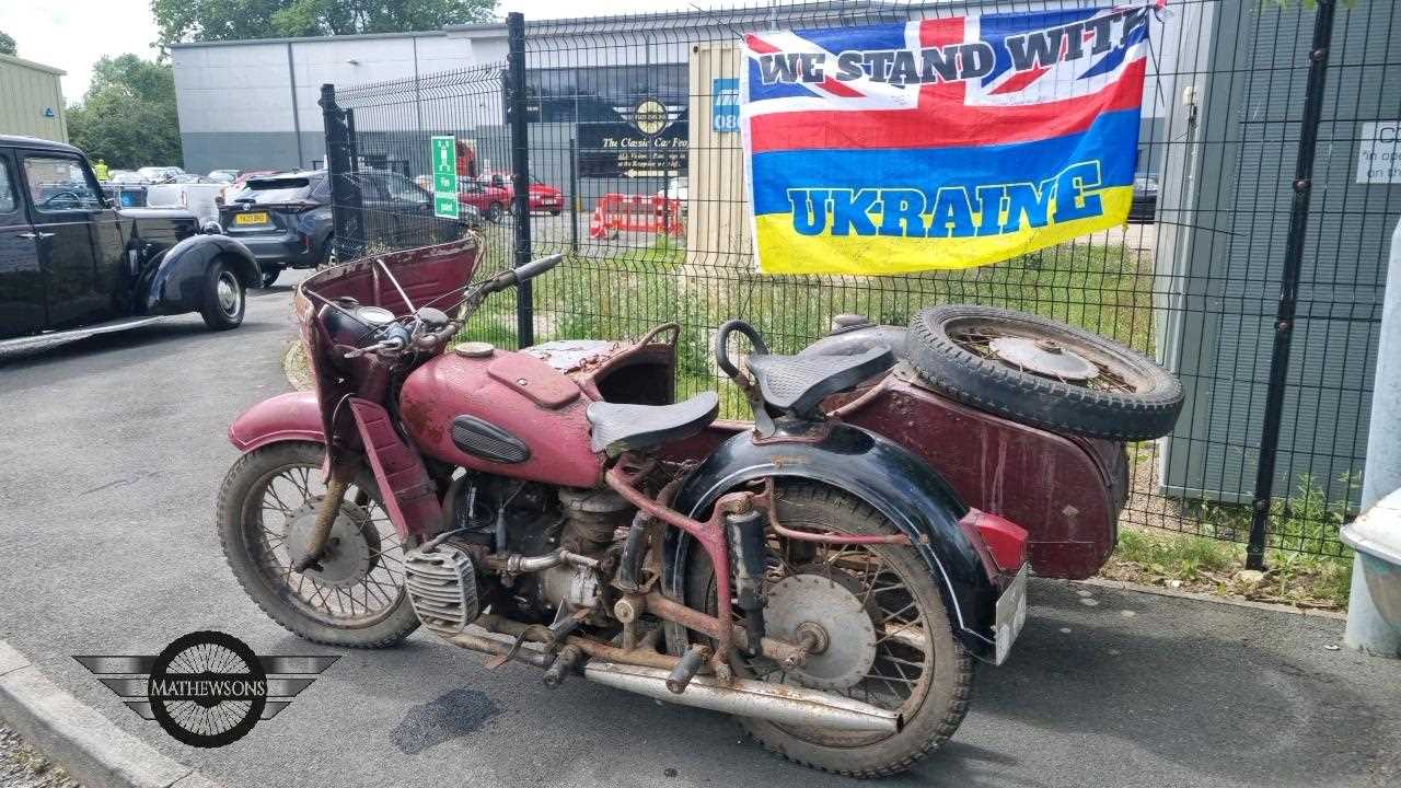 Lot 440 - UKRAINIAN MOTORCYCLE