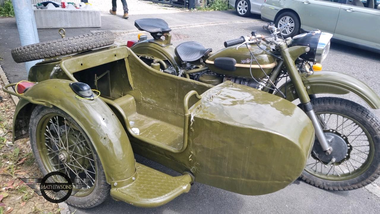 Lot 492 - UKRAINIAN MOTORCYCLE