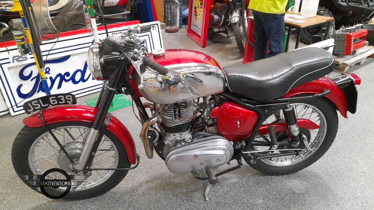 Lot 406 - 1960 ROYAL ENFIELD CONSTELLATION
