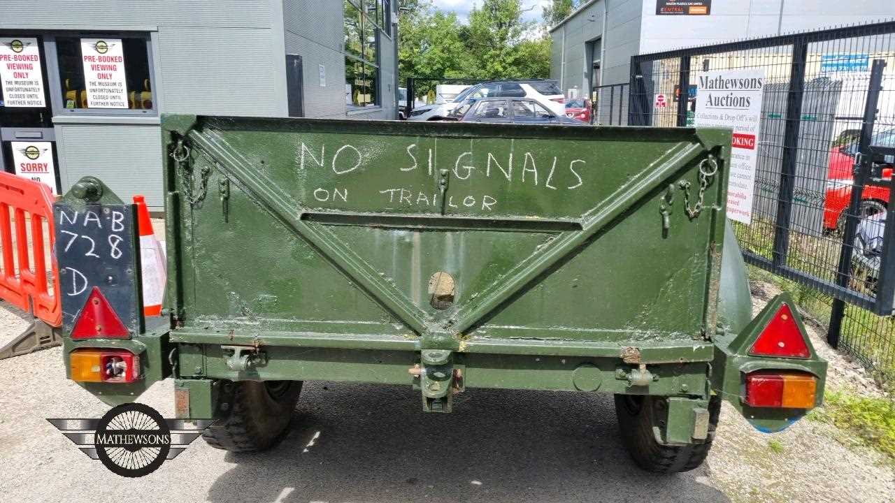 Lot 564 - 1953 SANKEY TRAILER