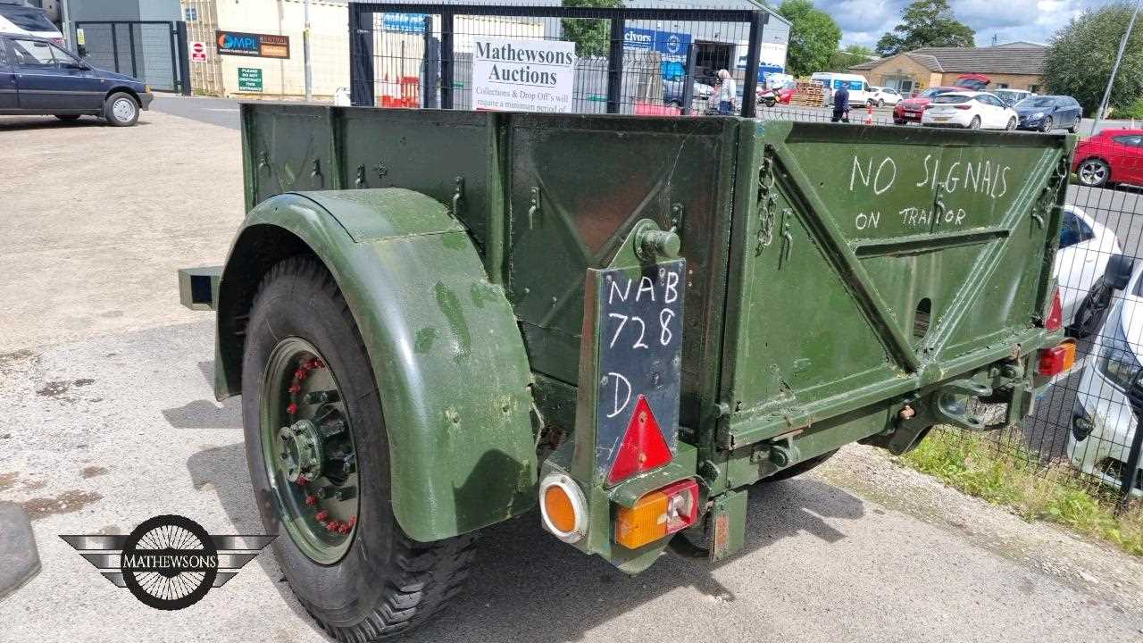 Lot 564 - 1953 SANKEY TRAILER