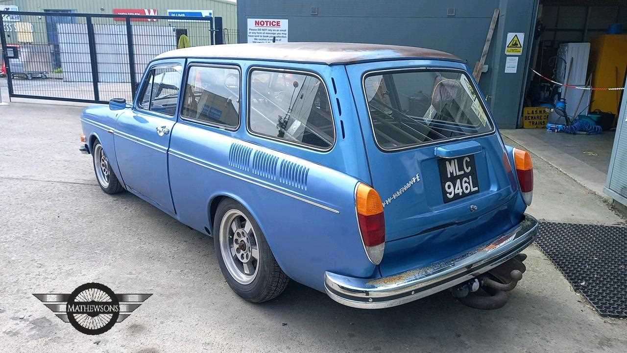 Lot 516 - 1972 VOLKSWAGEN 1600 A VARIANT