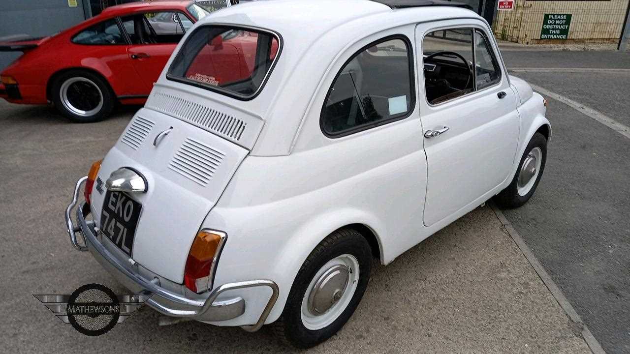 Lot 674 - 1972 FIAT 500
