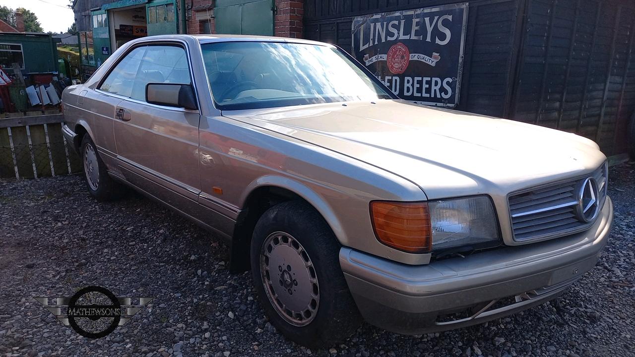 Lot 48 - 1990 MERCEDES 500 SEC AUTO
