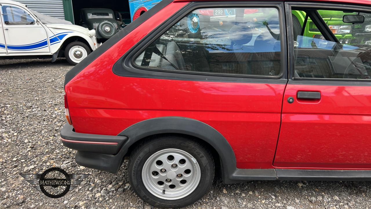 Lot 28 - 1987 FORD FIESTA XR2