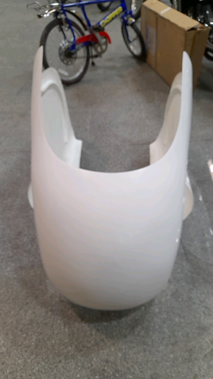 Lot 173 - GLASS FIBRE REPLICA 1950 DUSTBIN MOTORCYCLE