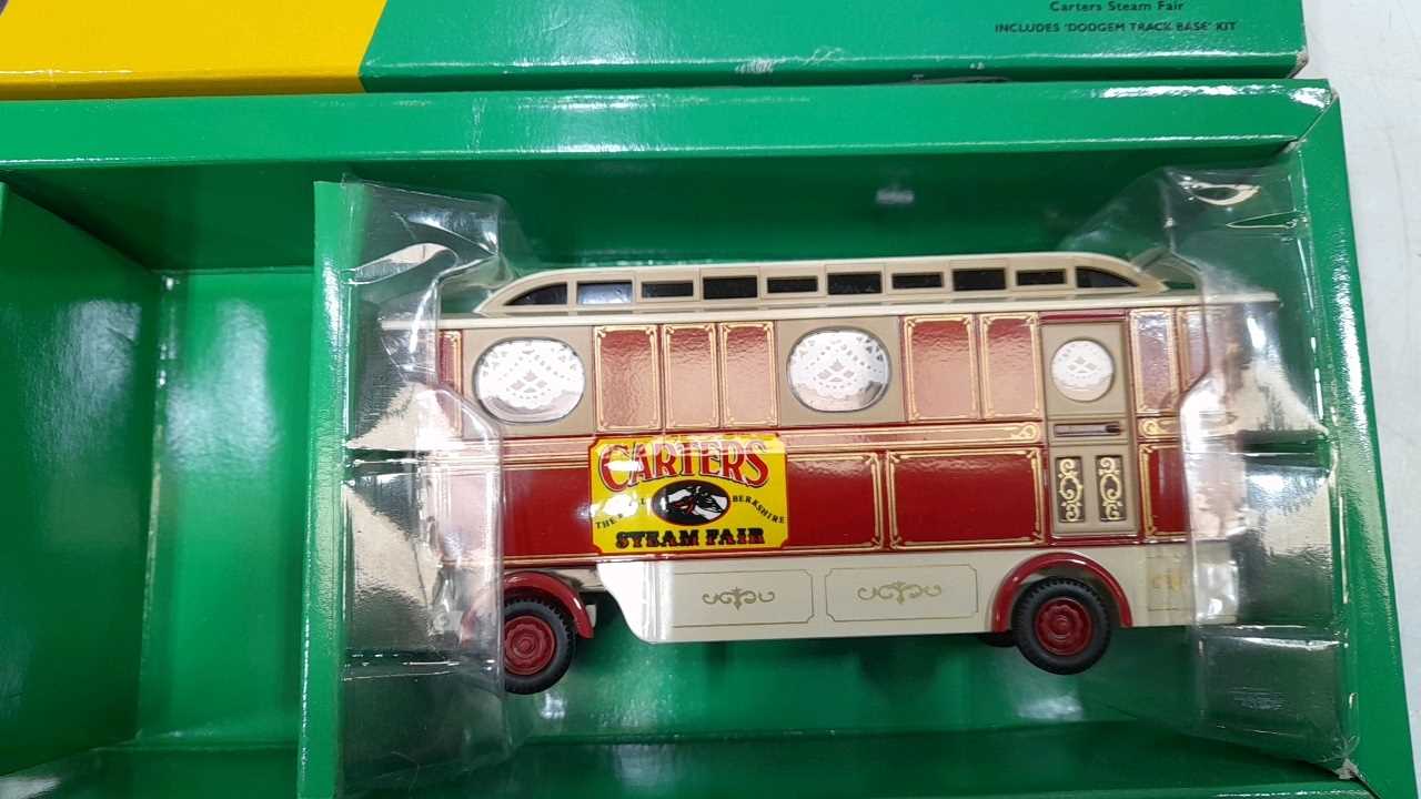 Lot 613 - CORGI CLASSIC CARTER STEAM FAIR MODELS