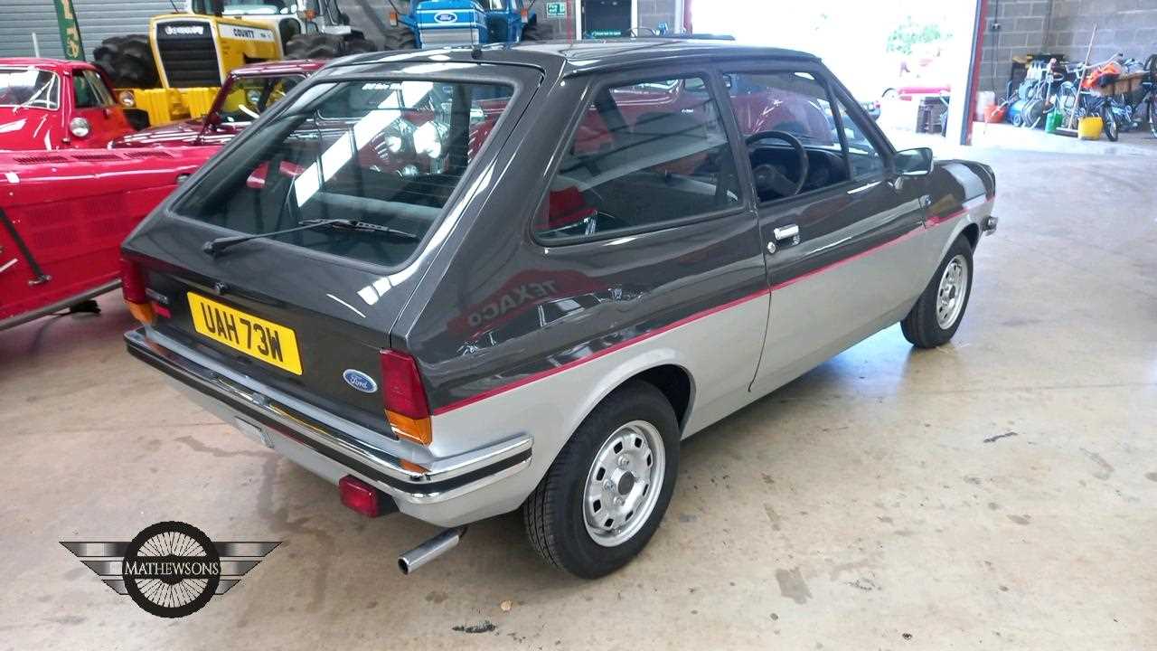 Lot 666 - 1981 FORD FIESTA BRAVO