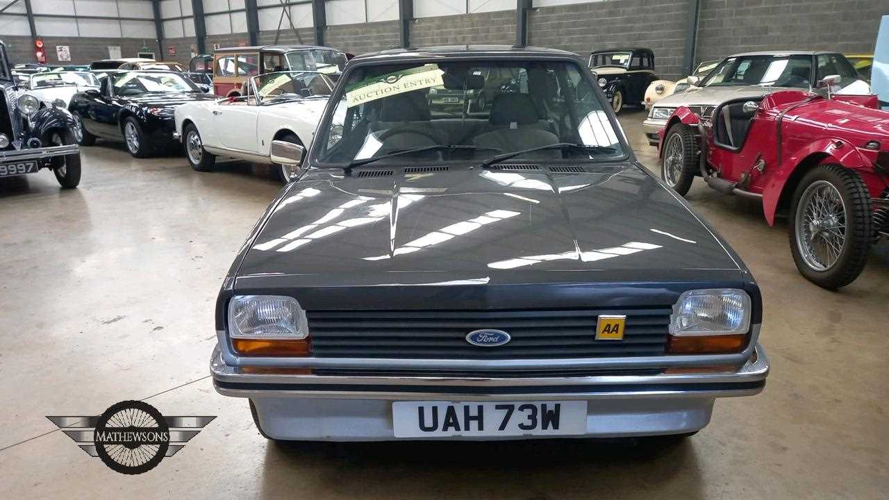 Lot 666 - 1981 FORD FIESTA BRAVO