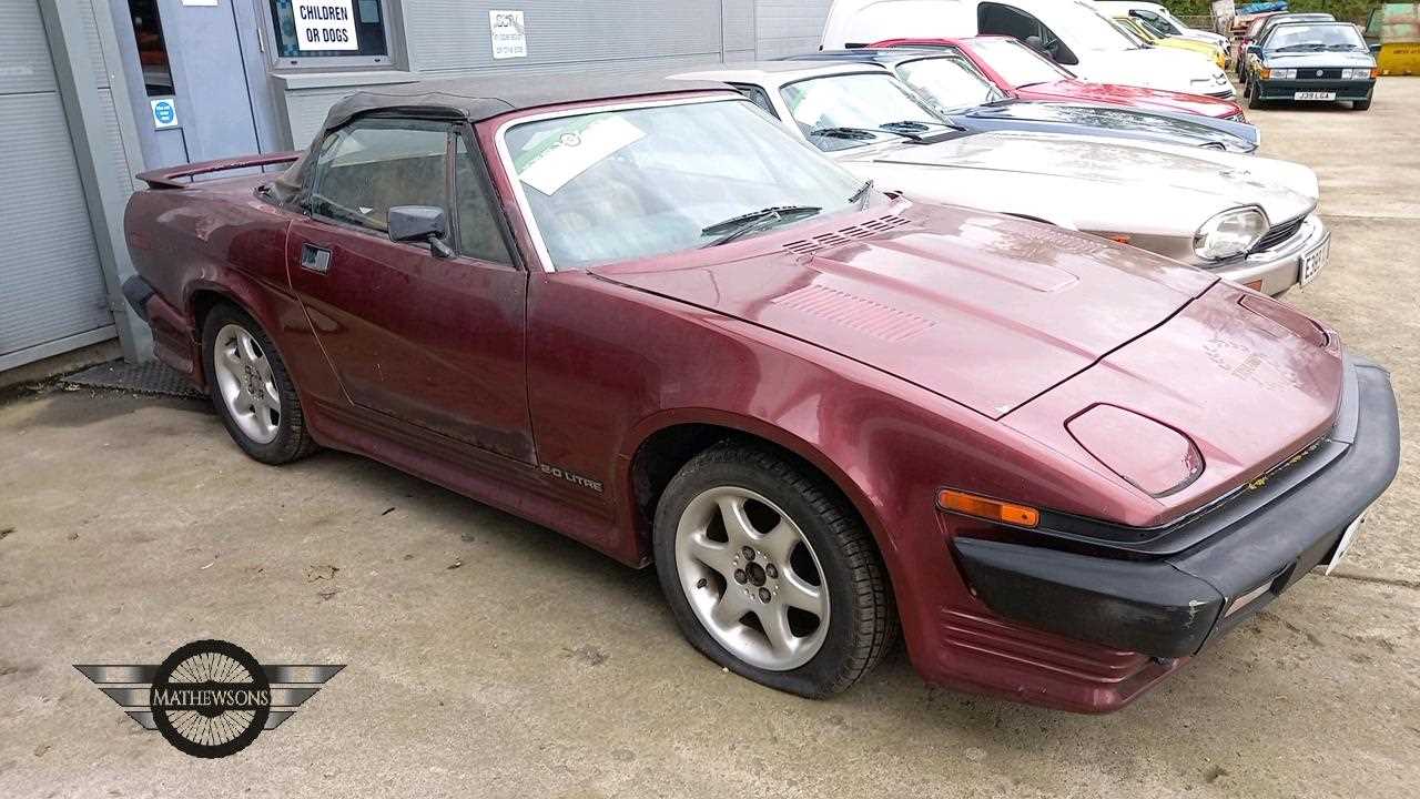 Lot 60 - 1981 TRIUMPH TR7 CONVERTIBLE