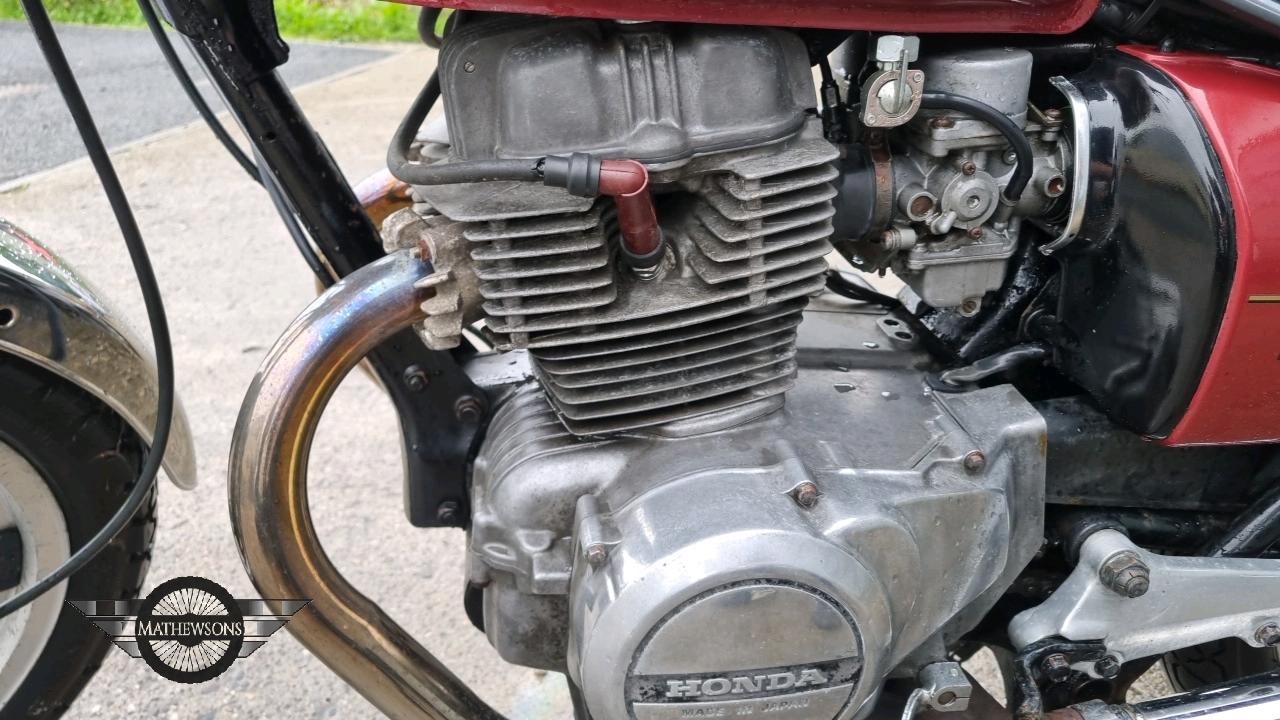 Lot 440 - 1978 HONDA CB 250 DREAM