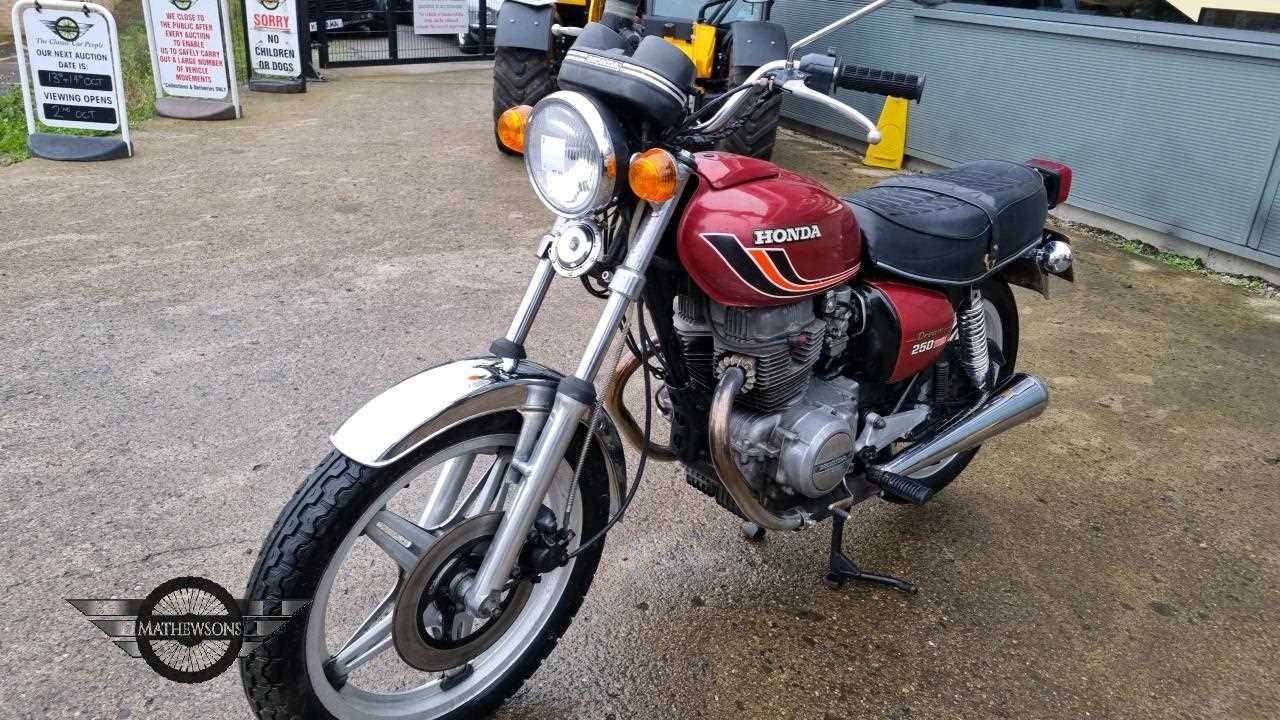 Lot 440 - 1978 HONDA CB 250 DREAM