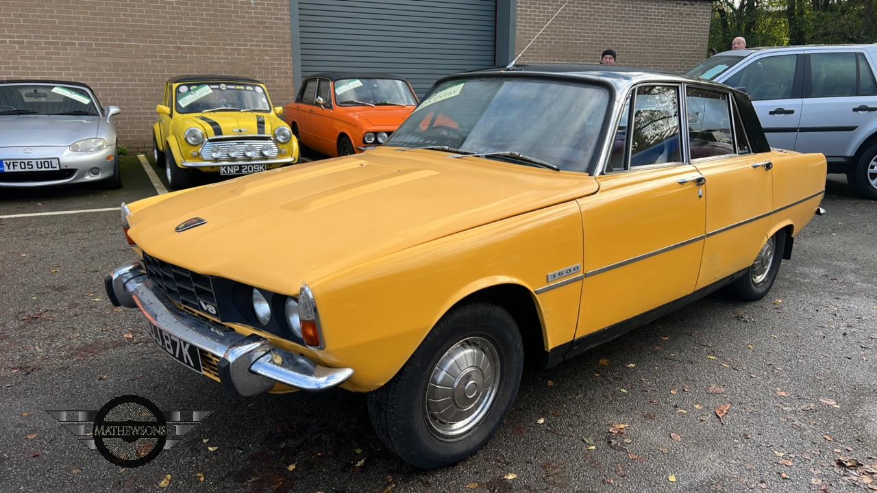 Lot 494 - 1972 ROVER 3500