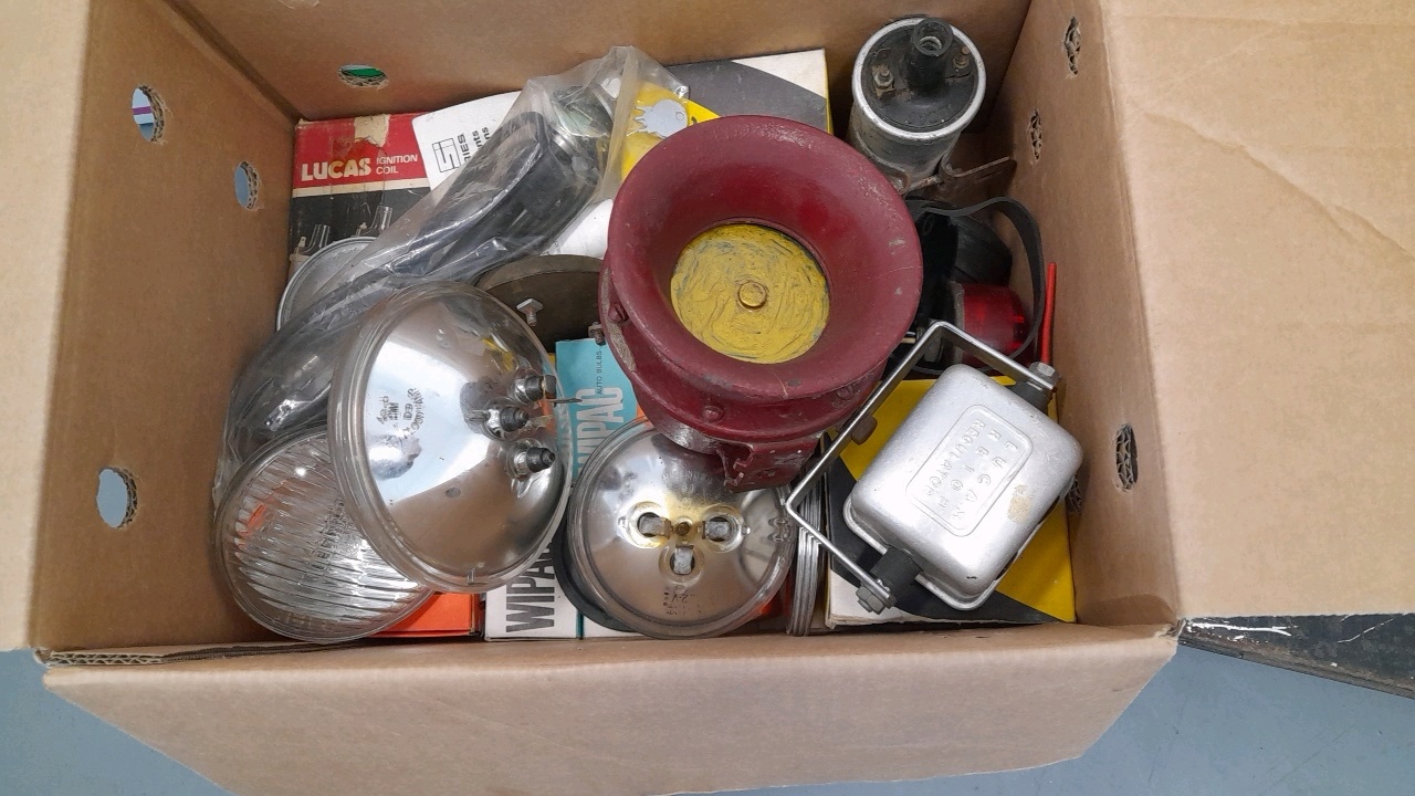 Lot 558 - 6 BOXES OF ASSORTED PARTS