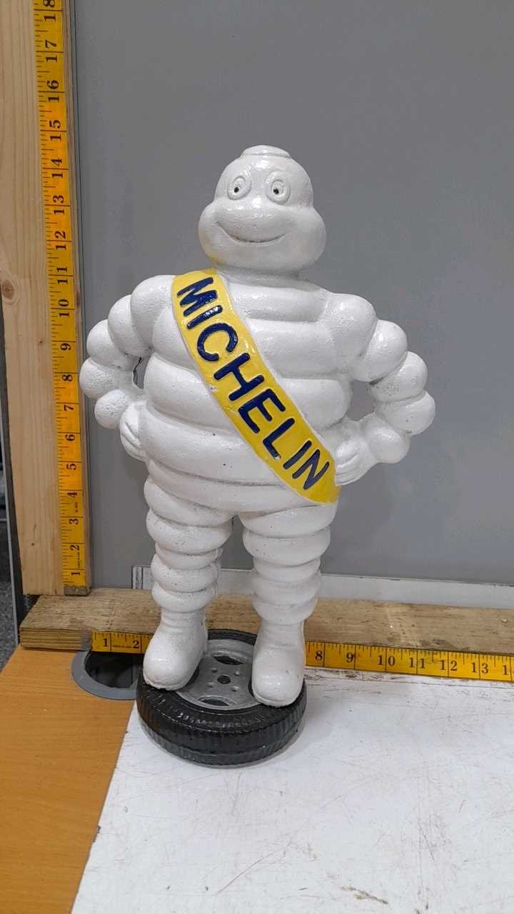 Lot 426 - CAST MICHELIN MAN 15" X 9" X 5"