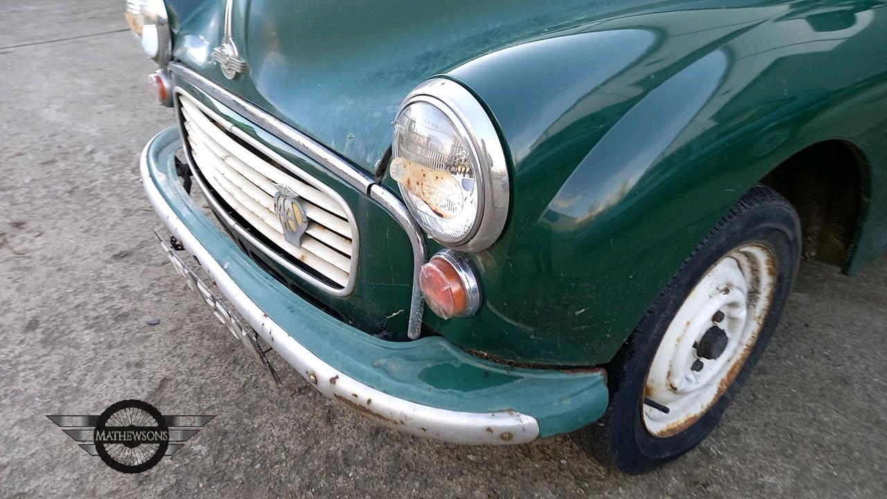 Lot 444 - 1961 MORRIS MINOR 1000 PICK-UP