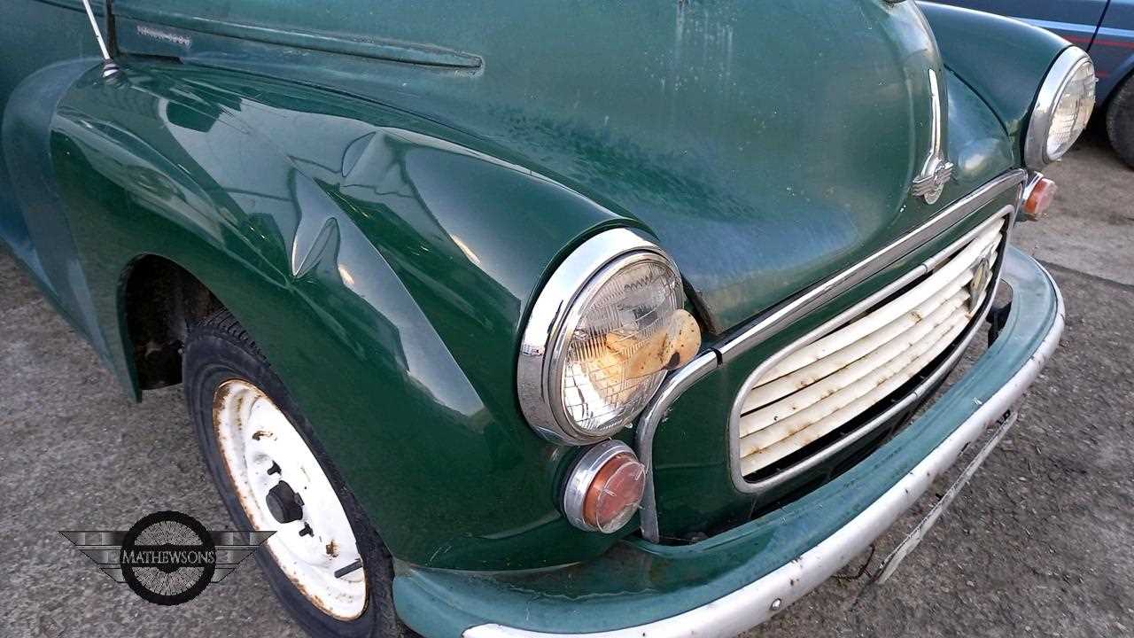 Lot 444 - 1961 MORRIS MINOR 1000 PICK-UP