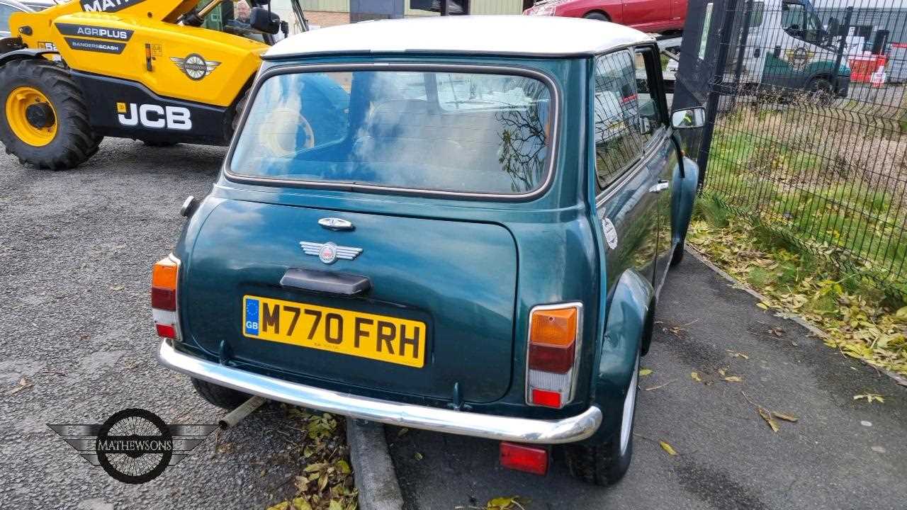 Lot 645 - 1994 ROVER MINI COOPER 1.3I