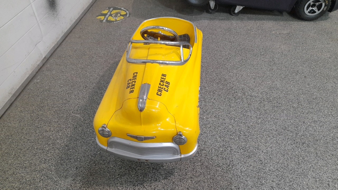 Lot 76 - CHILDS PEDAL CAR ( YELLOW TAXI )