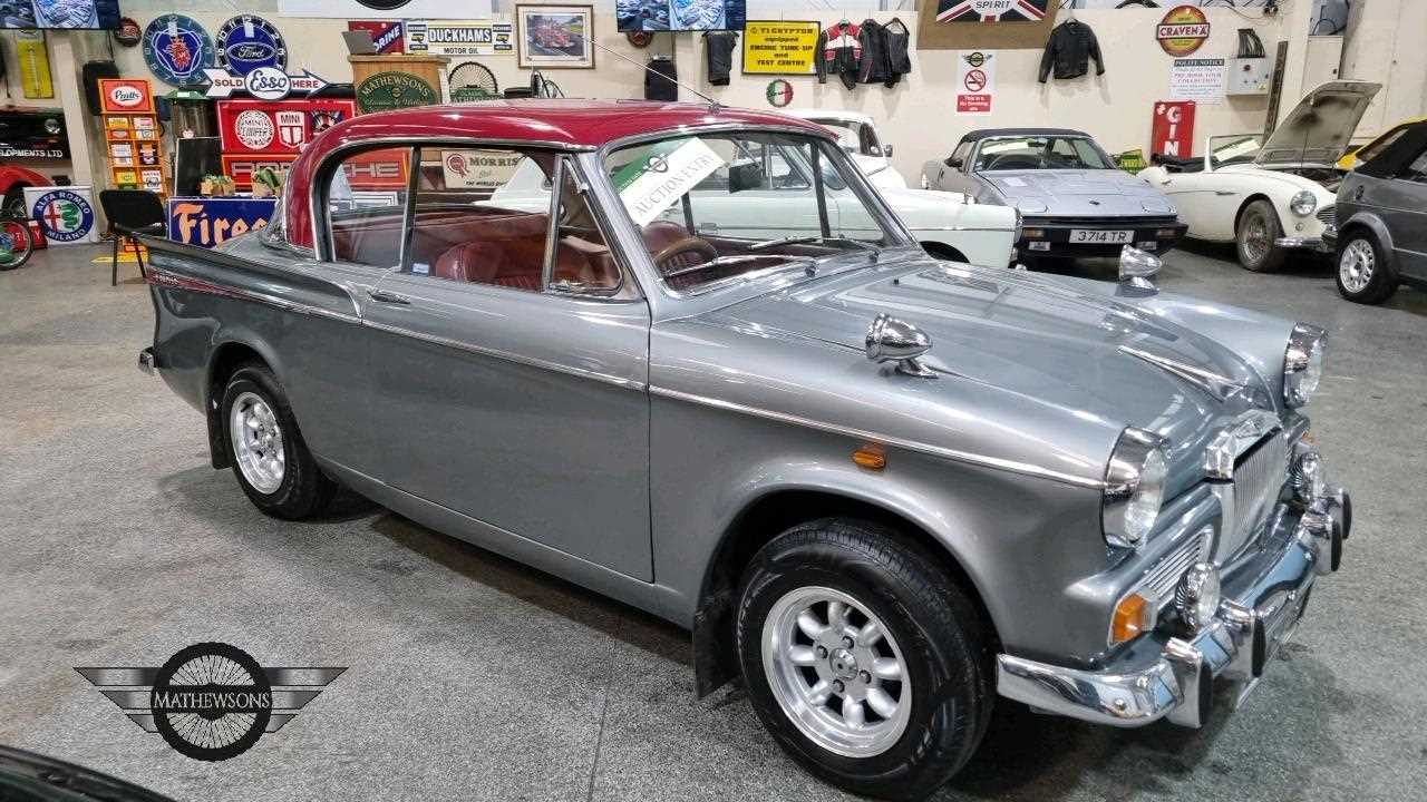 Lot 32 - 1964 SUNBEAM RAPIER