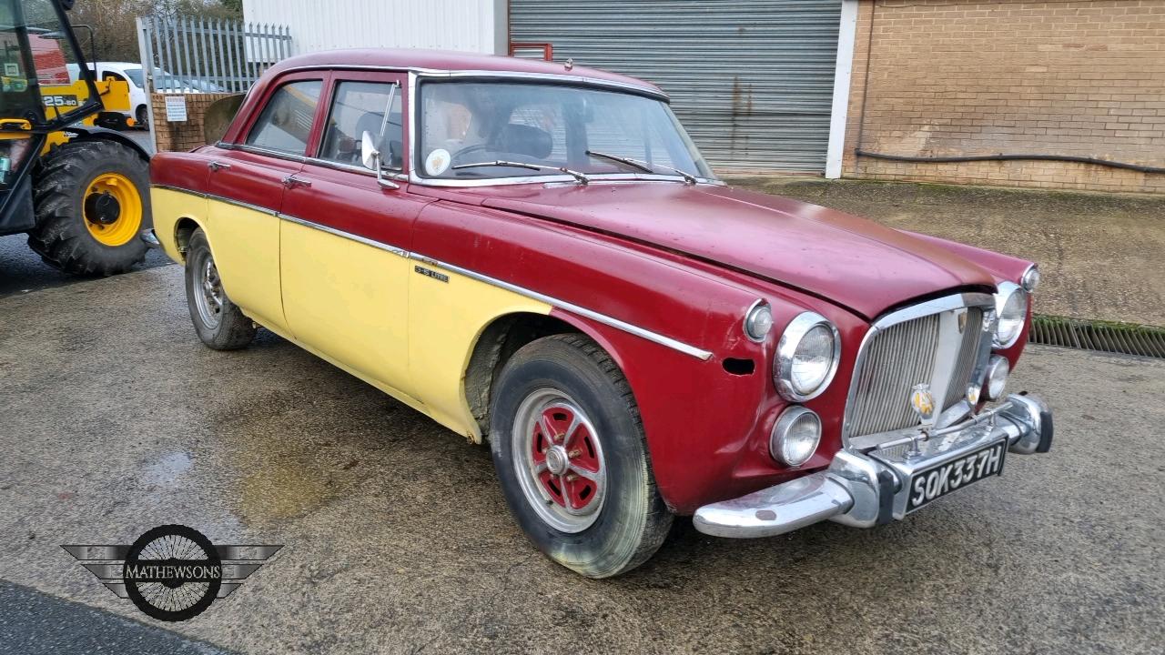 Lot 24 - 1969 ROVER P5 B V8