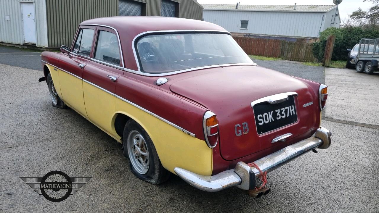 Lot 24 - 1969 ROVER P5 B V8
