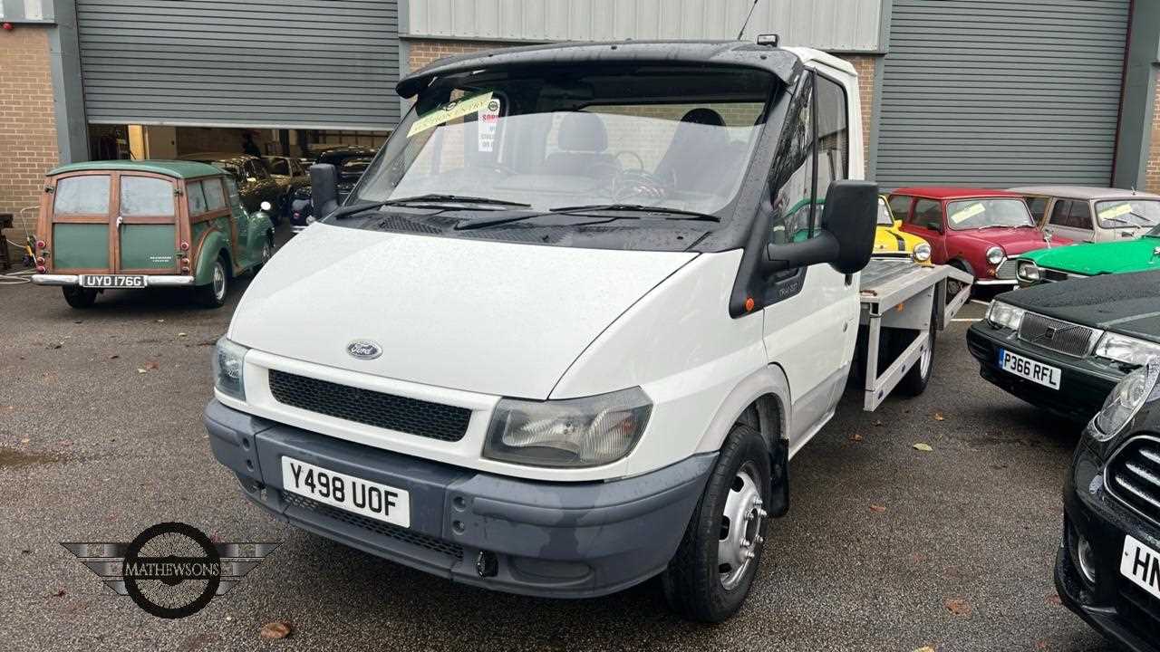 Lot 4 - 2001 FORD TRANSIT 350 MWB TD