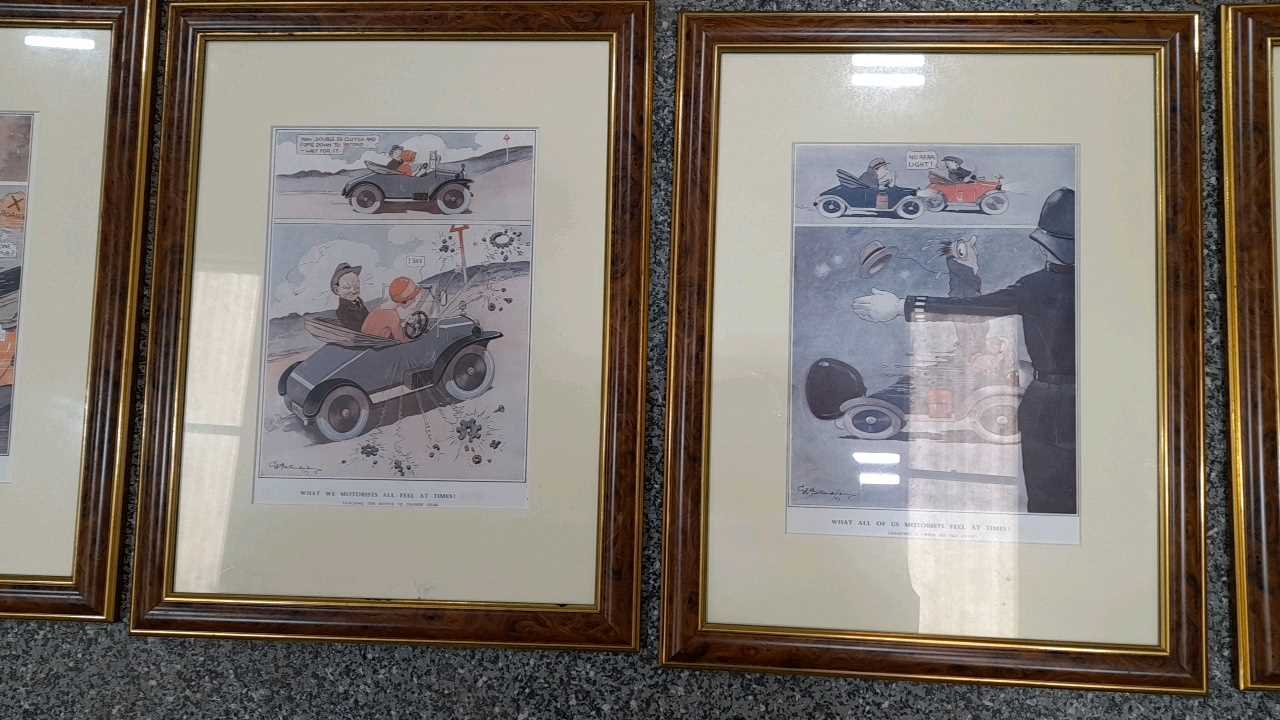 Lot 118 - 10 X FRAMED PRINTS SIGNED BY GEORGE E STUDDY