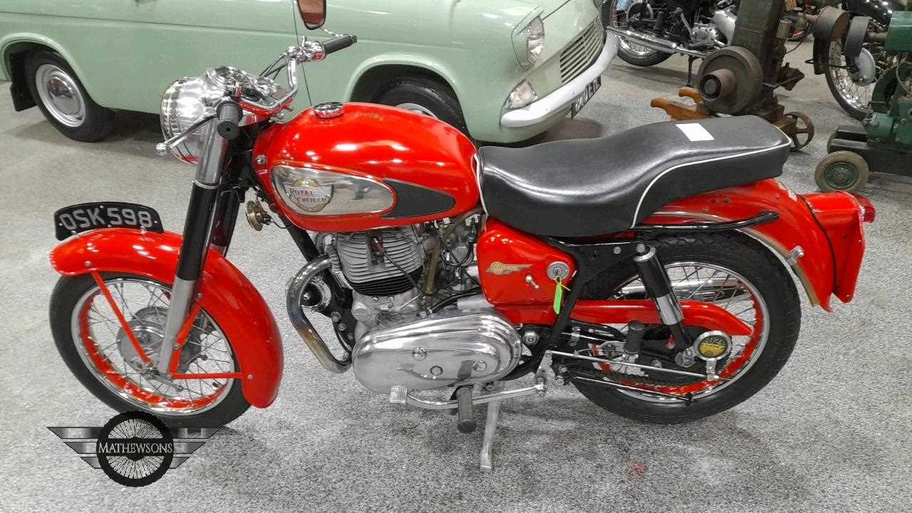 Lot 123 - 1959 ROYAL ENFIELD METEOR MINOR DE LUXE