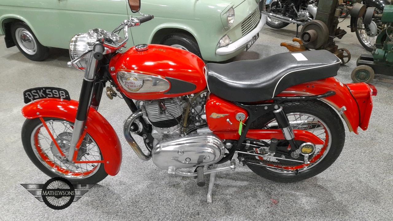 Lot 123 - 1959 ROYAL ENFIELD METEOR MINOR DE LUXE