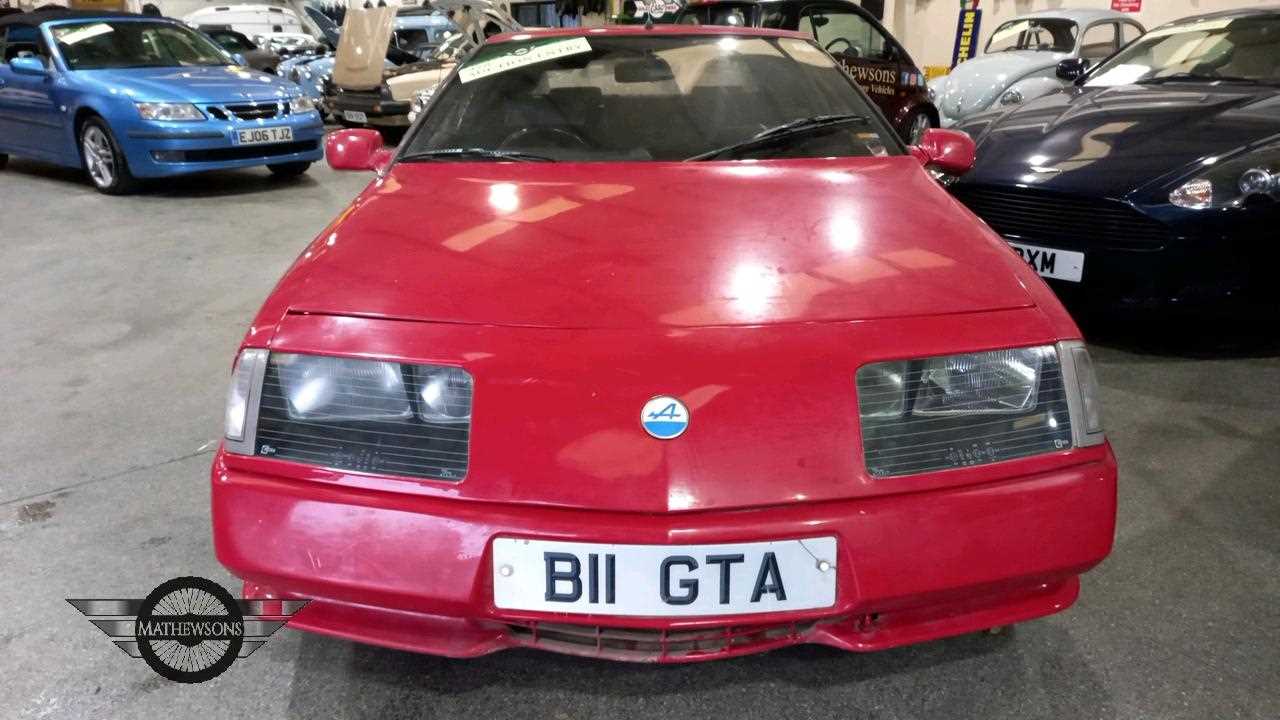 Lot 425 - 1986 RENAULT GTA V6 TURBO