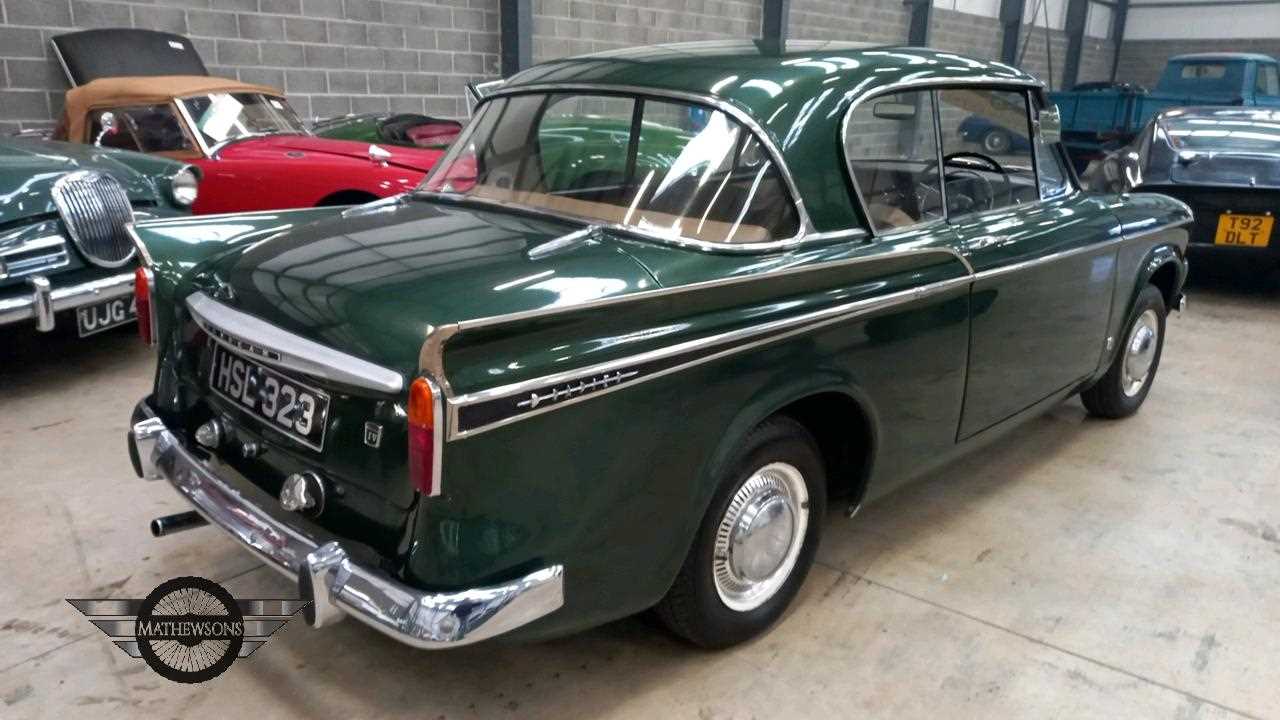 Lot 413 - 1963 SUNBEAM RAPIER