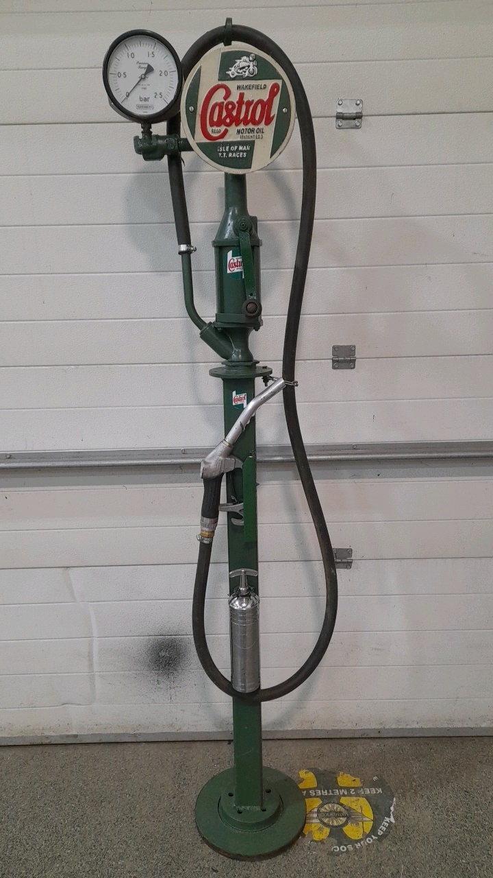 Lot 318 - CASTROL PETROL PUMP