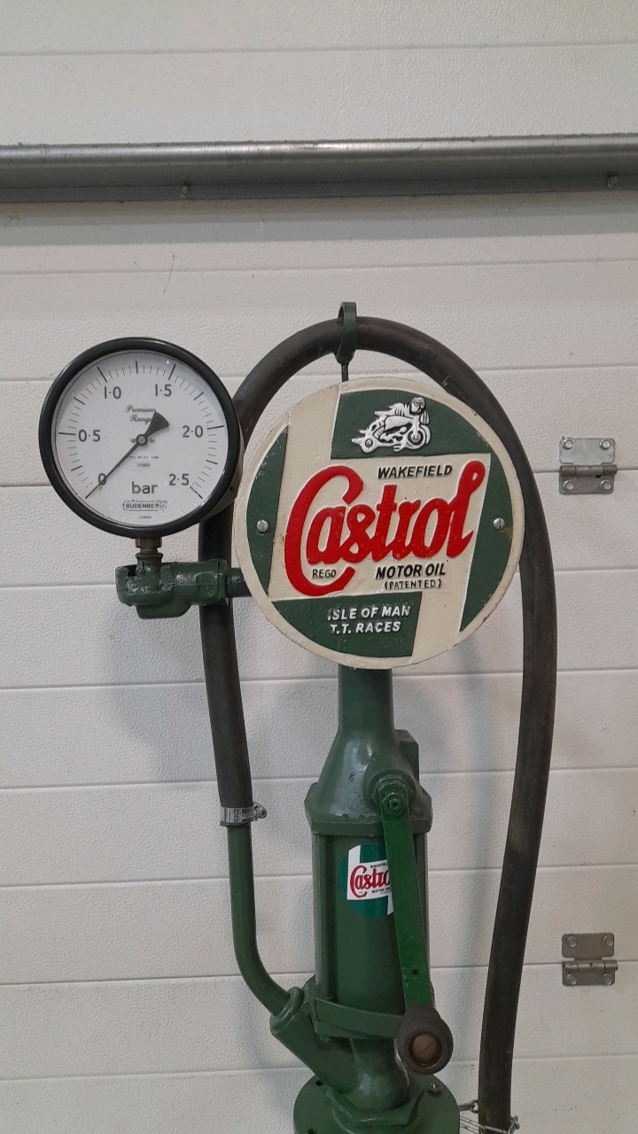 Lot 318 - CASTROL PETROL PUMP