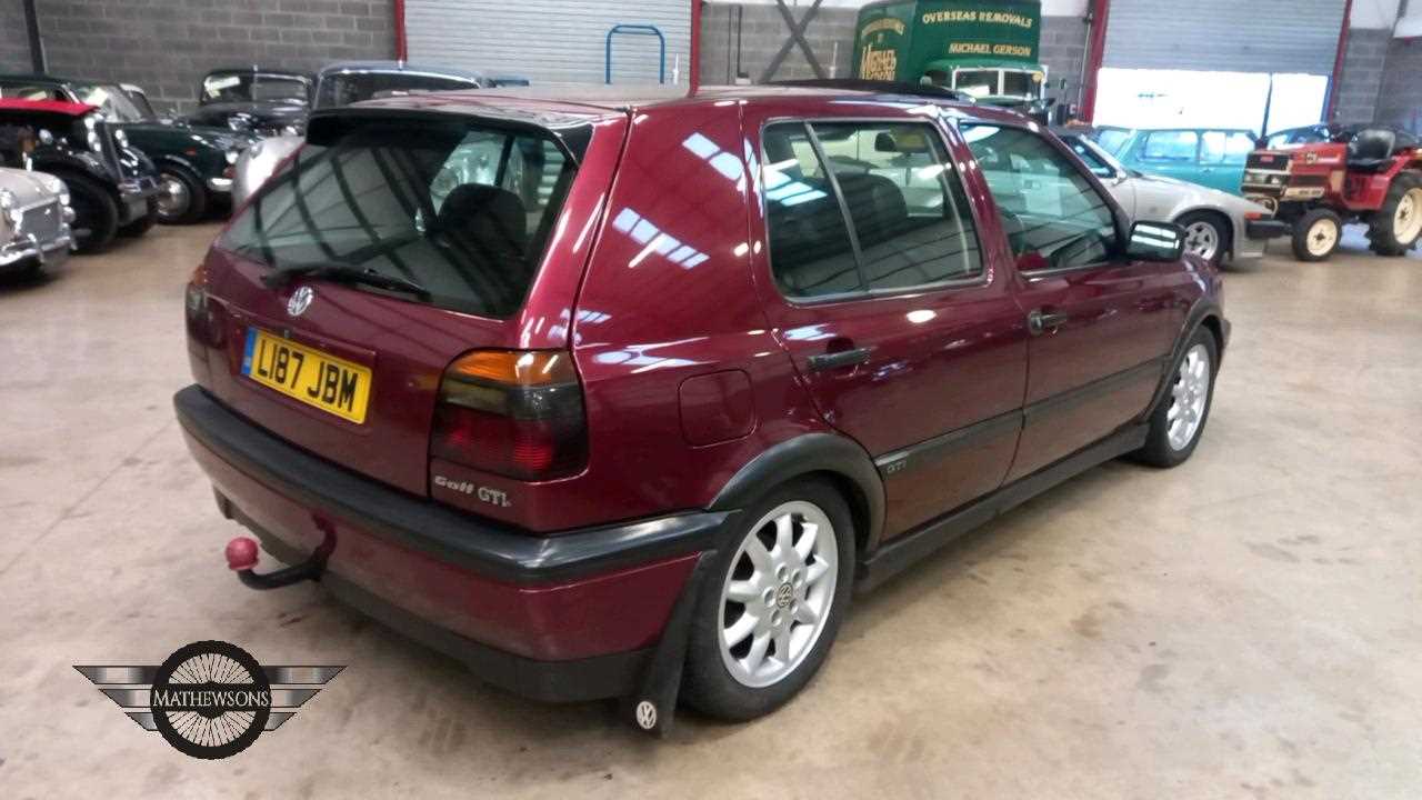 Lot 391 - 1993 VOLKSWAGEN GOLF GTI