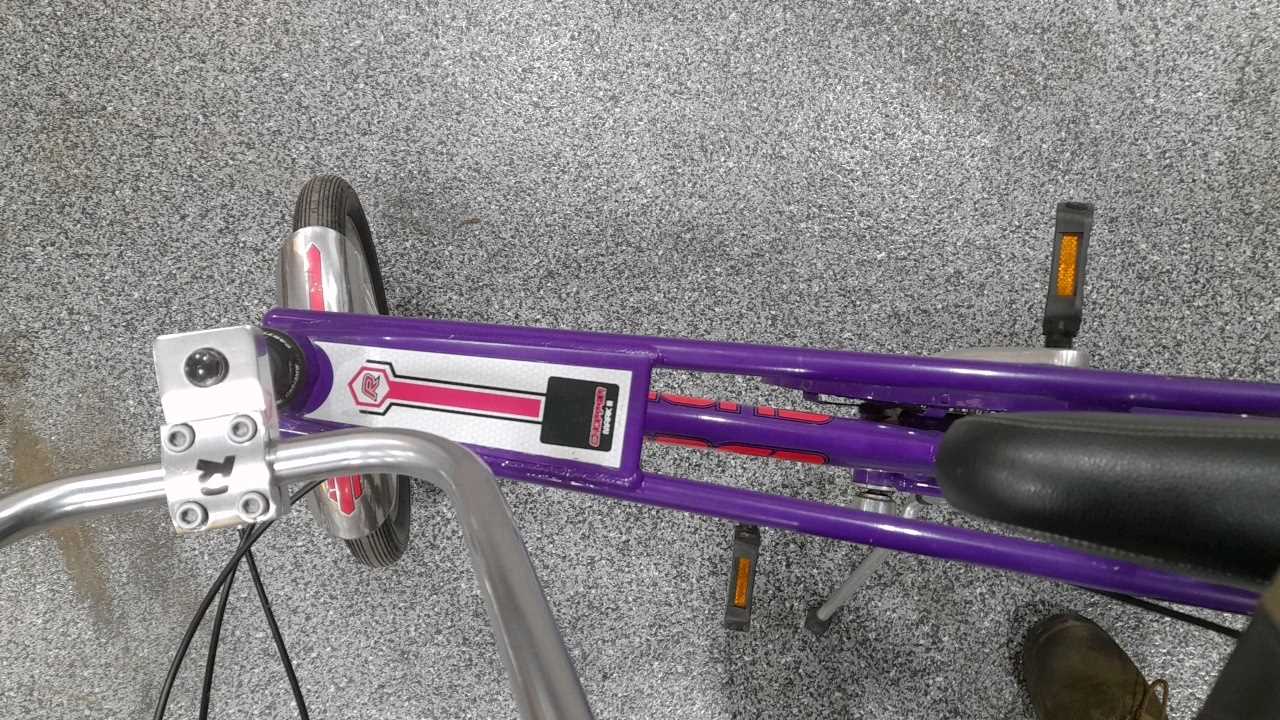 Lot 376 - MK3 RALEIGH CHOPPER ( PURPLE )