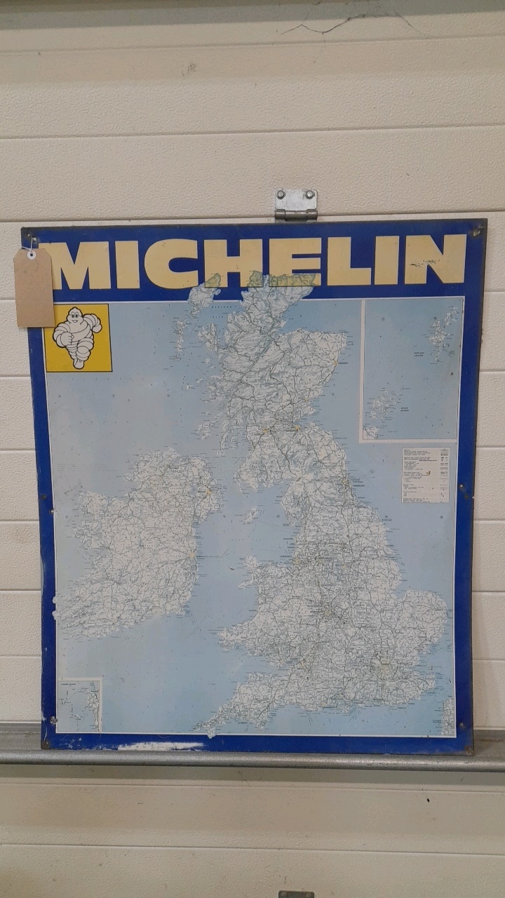 Lot 476 - MICHELIN MAP OF GT BRITAIN & IRELAND