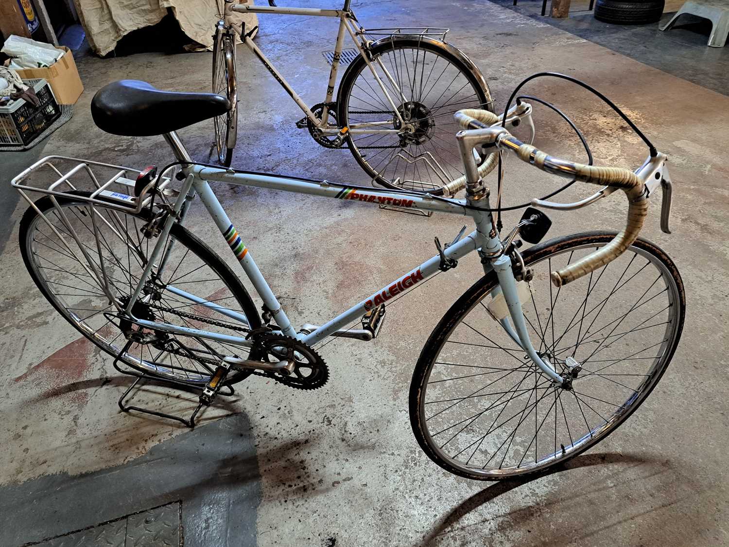 Lot 504 - RALEIGH 1970'S RACING BIKE