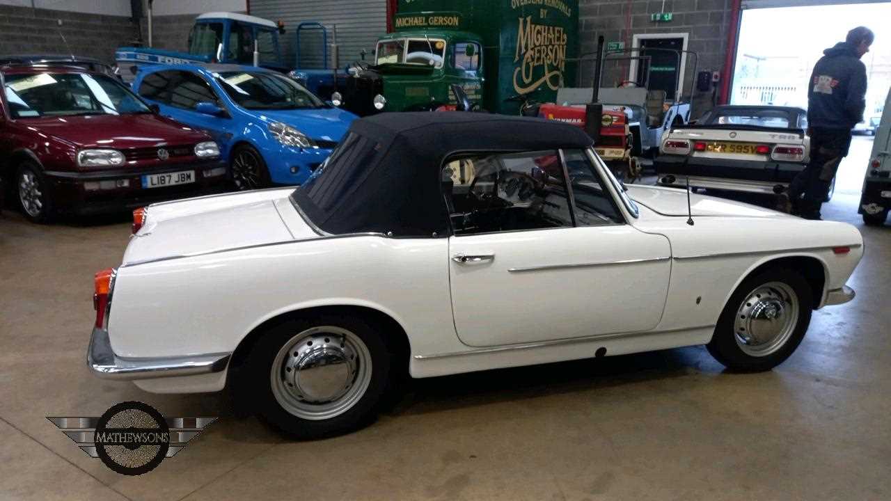 Lot 601 - 1962 INNOCENTI 950 SPIDER