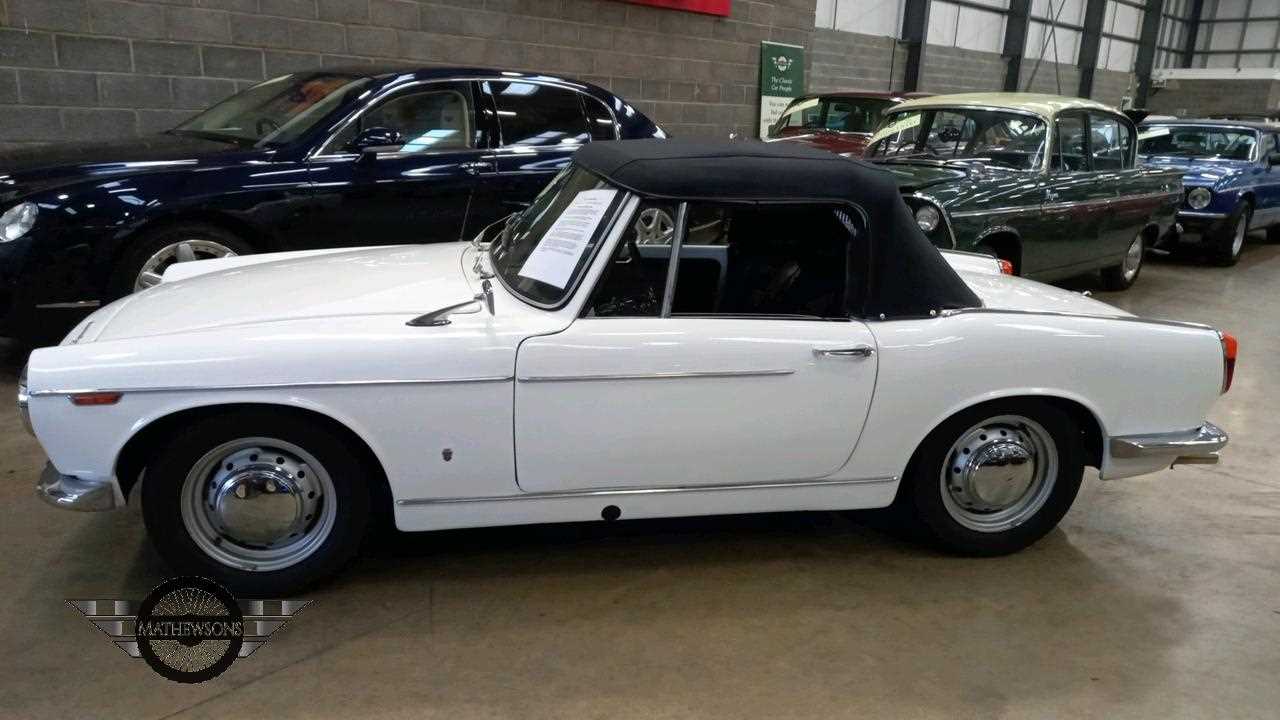Lot 601 - 1962 INNOCENTI 950 SPIDER