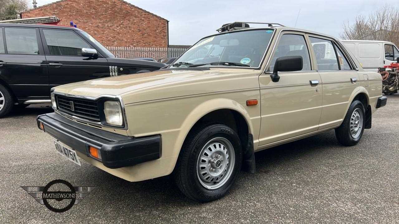 Lot 634 - 1983 TRIUMPH ACCLAIM HL