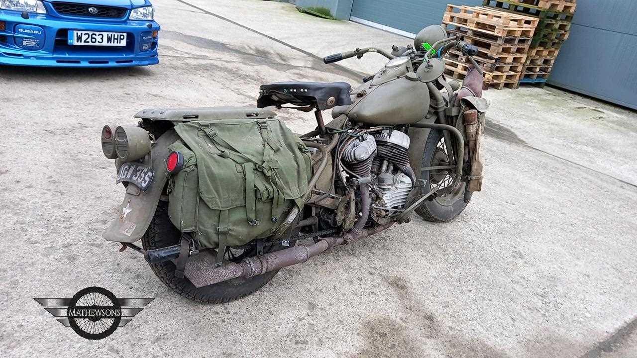 Lot 668 - 1947 HARLEY-DAVIDSON WLA