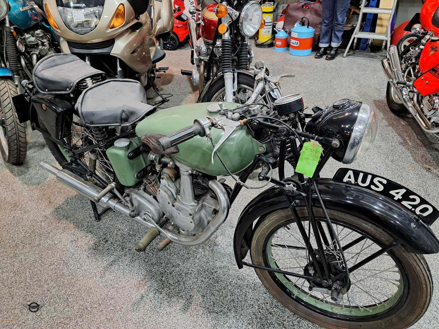 Lot 671 - 1937 BSA 250