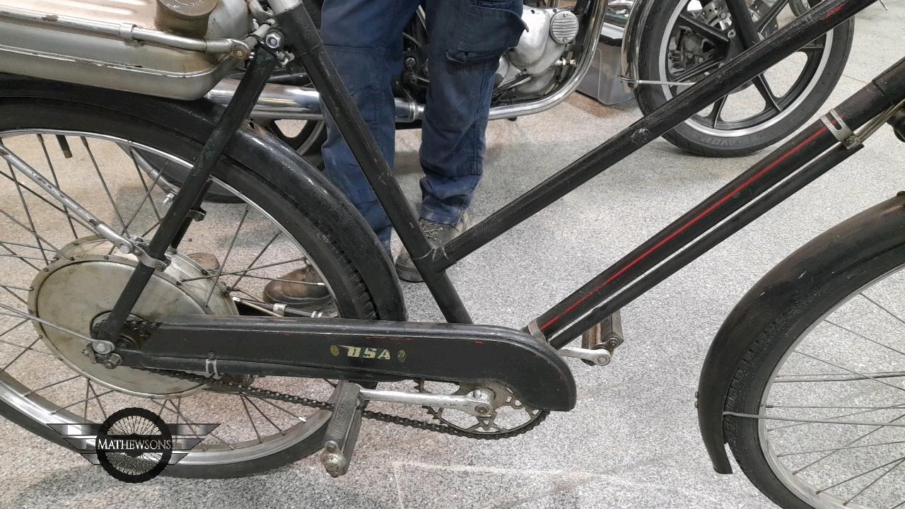 Lot 650 - 1954 BSA WINGED WHEEL