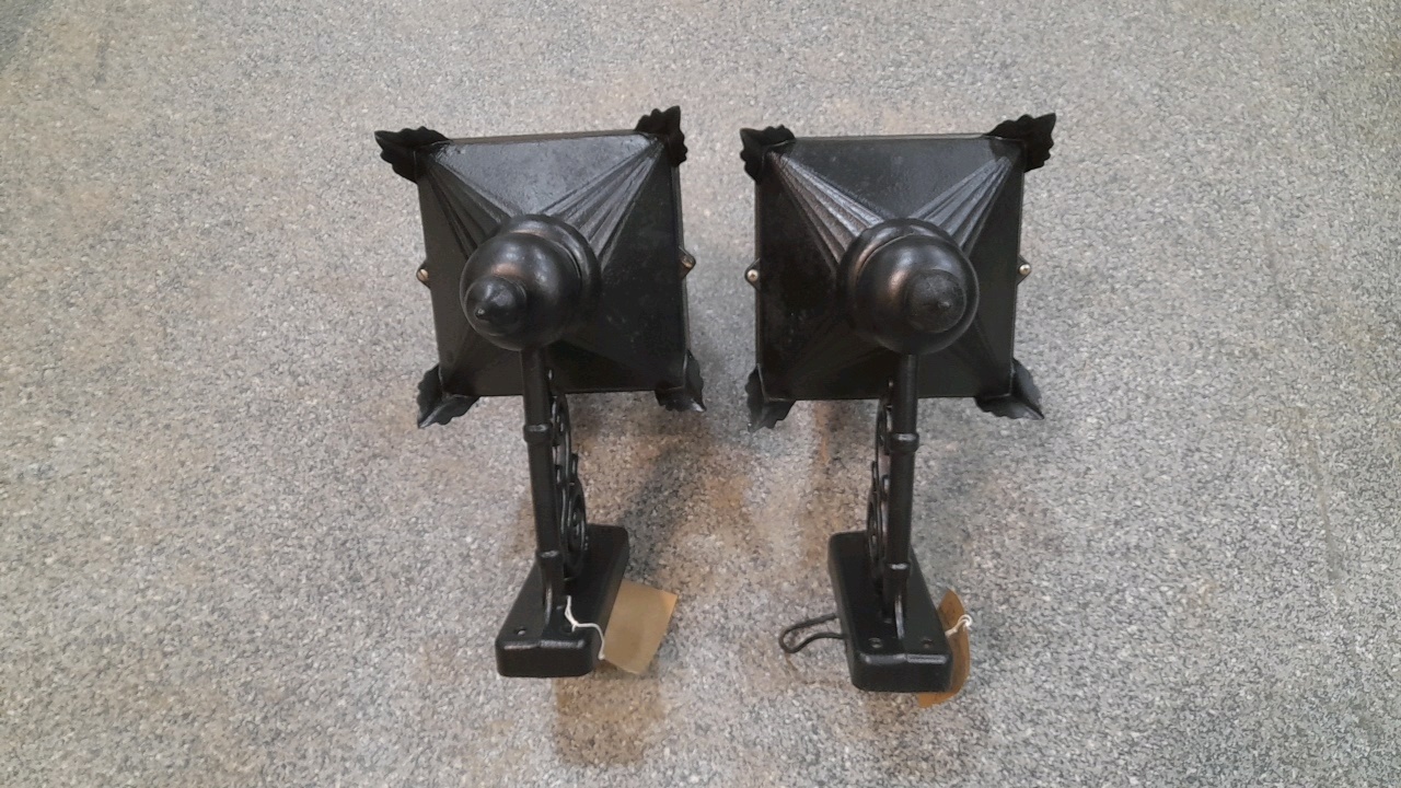 Lot 241 - PAIR OF VINTAGE STYLE RAC GARAGE WALL