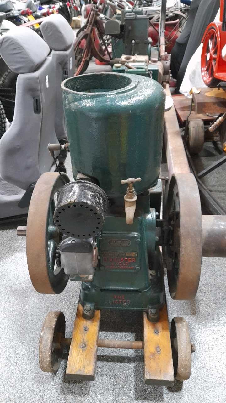 Lot 36 - RA LISTER 3.5 HP STATIONARY ENGINE